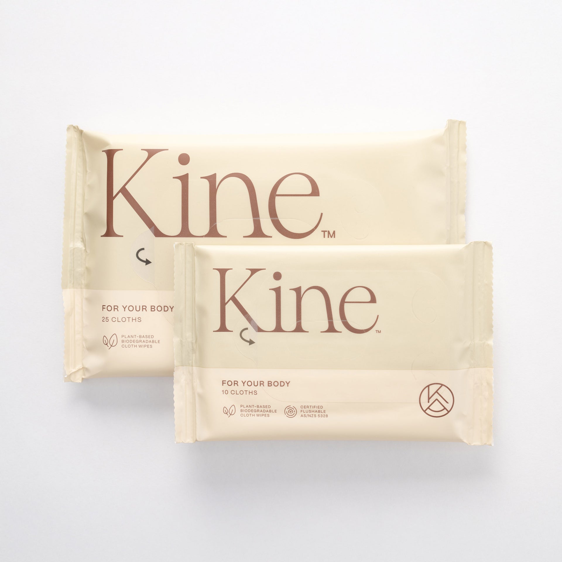 Kine Body Cloths – Flushable, Hygienic & Natural Wipes
